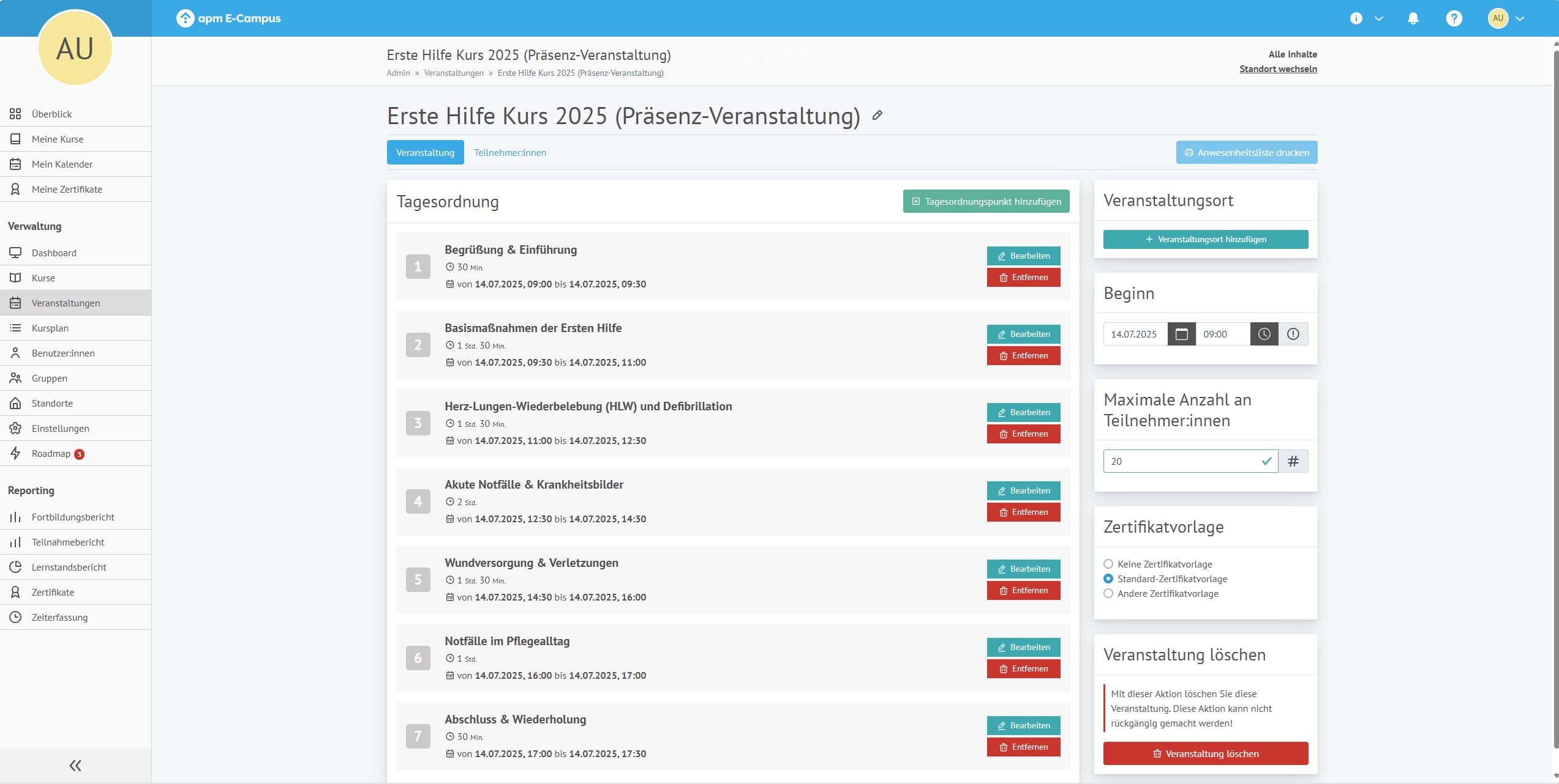 » apm E-Campus: 🏆E-Learning für die Altenpflege : apm